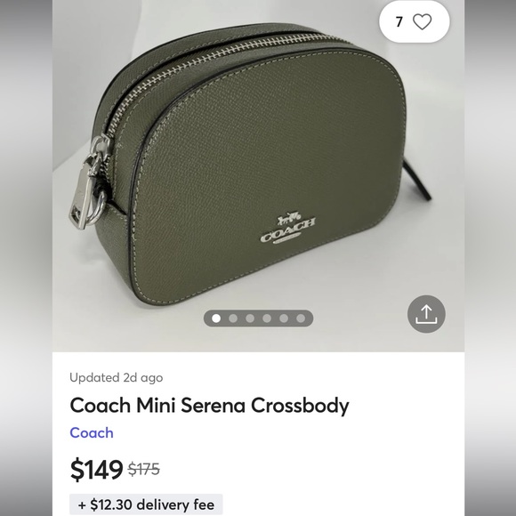 Coach | Bags | Coach Mini Serena | Poshmark